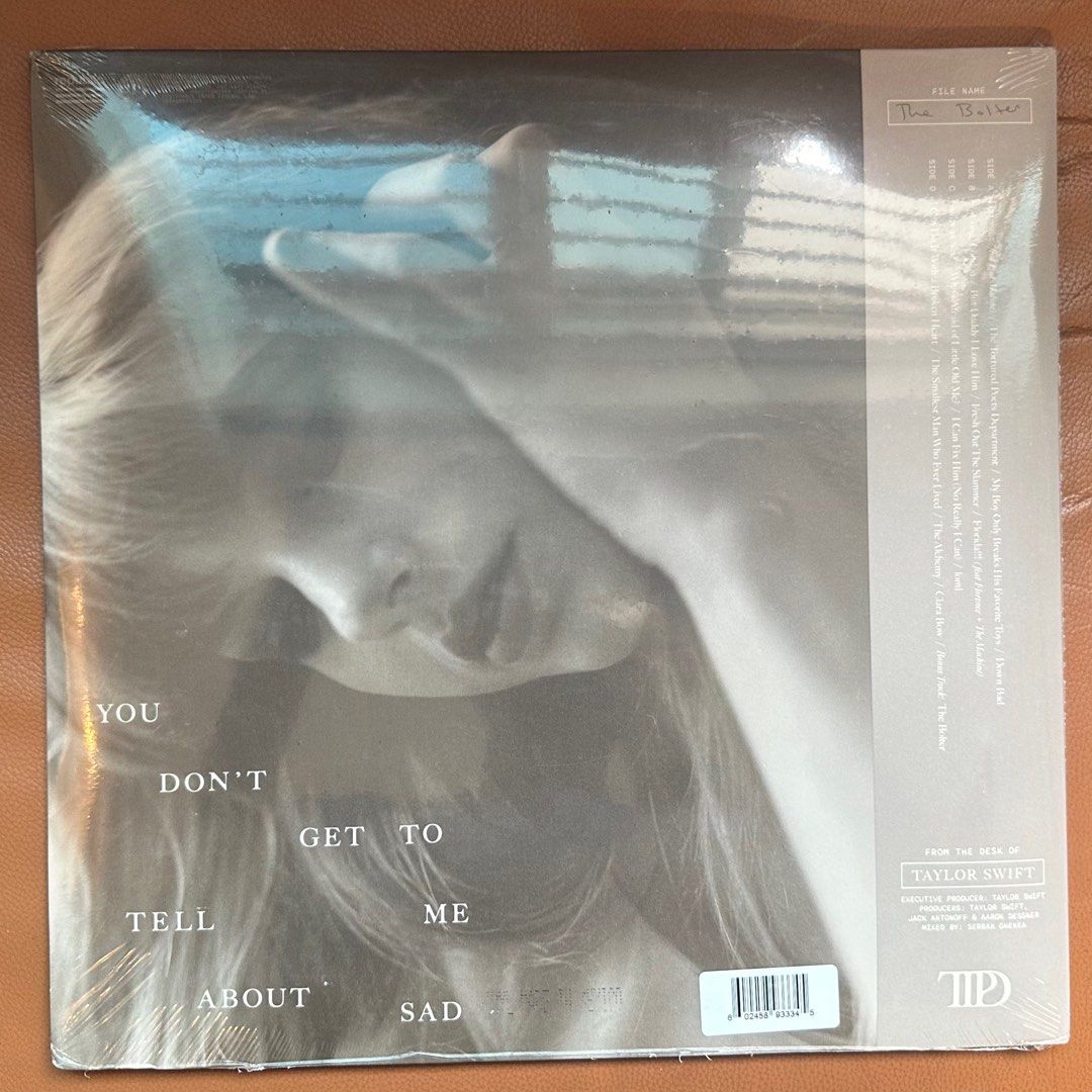 Taylor Swift The Tortured Poets Department TTPD Vinyl (The Bolter ...