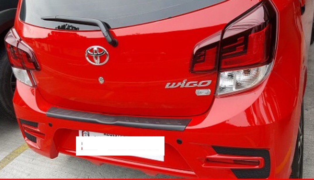 Toyota Wigo Rear Step Sill / Big Foot, Car Parts & Accessories, Body ...