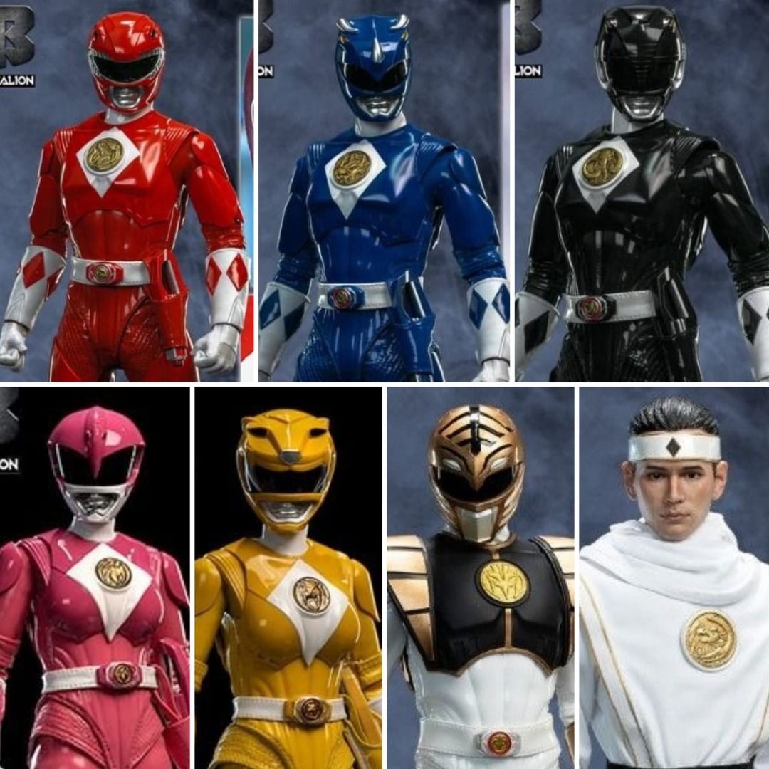 *in stock* Toys Battalion 1/6 Mighty Morphin Power Rangers MMPR Red ...