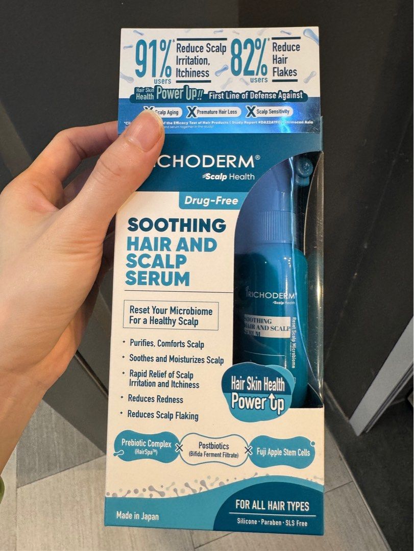 Trichoderm Soothing Hair and Scalp Serum 60ml, Beauty & Personal Care ...