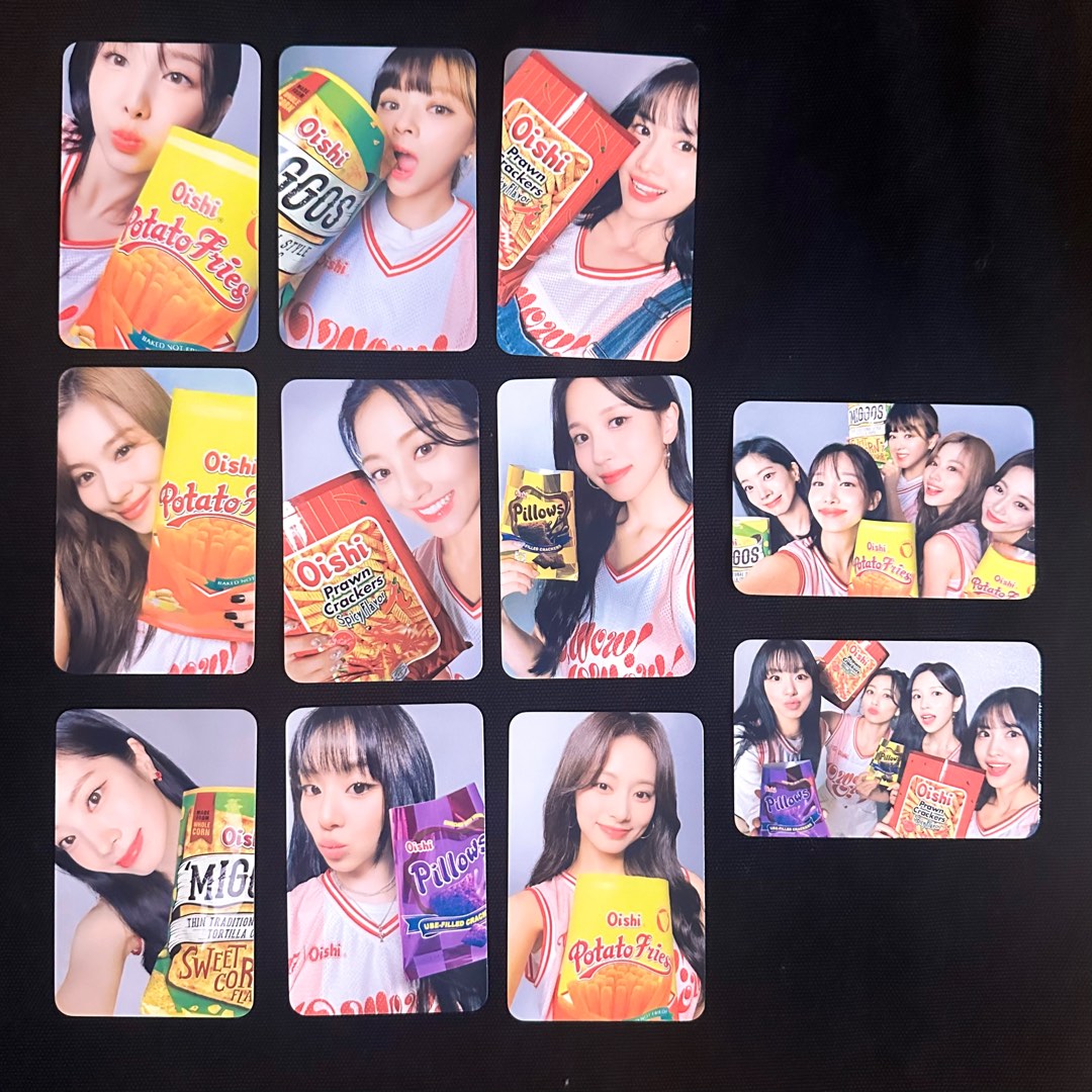 ⚠️稀有⚠️[TWICE官方][全新現貨] Oishi x TWICE Snack Tacular fan bag 小卡 2.0 第二代 ...