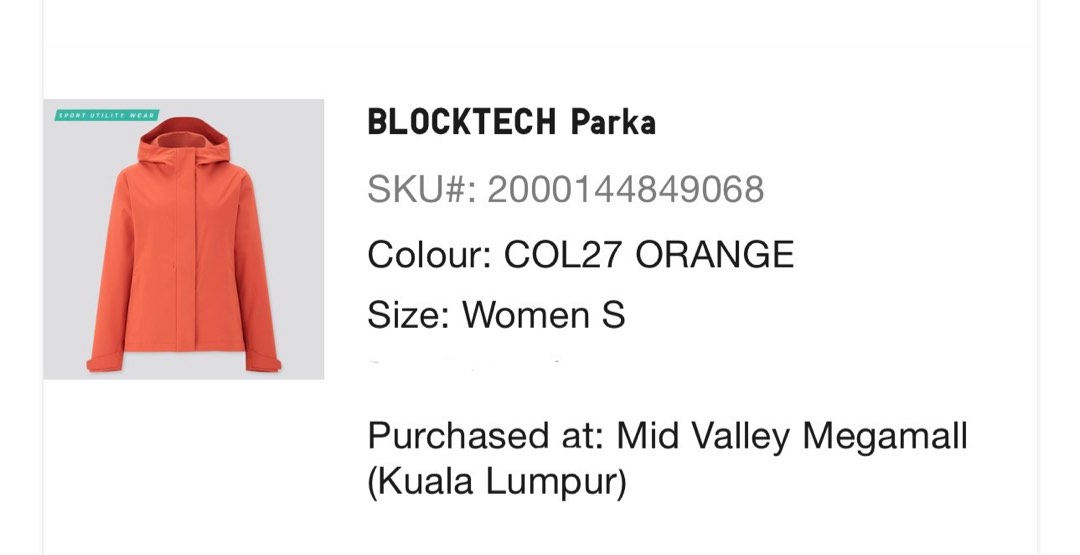 Uniqlo block Tech jacket, Women's Fashion, Coats, Jackets and Outerwear ...