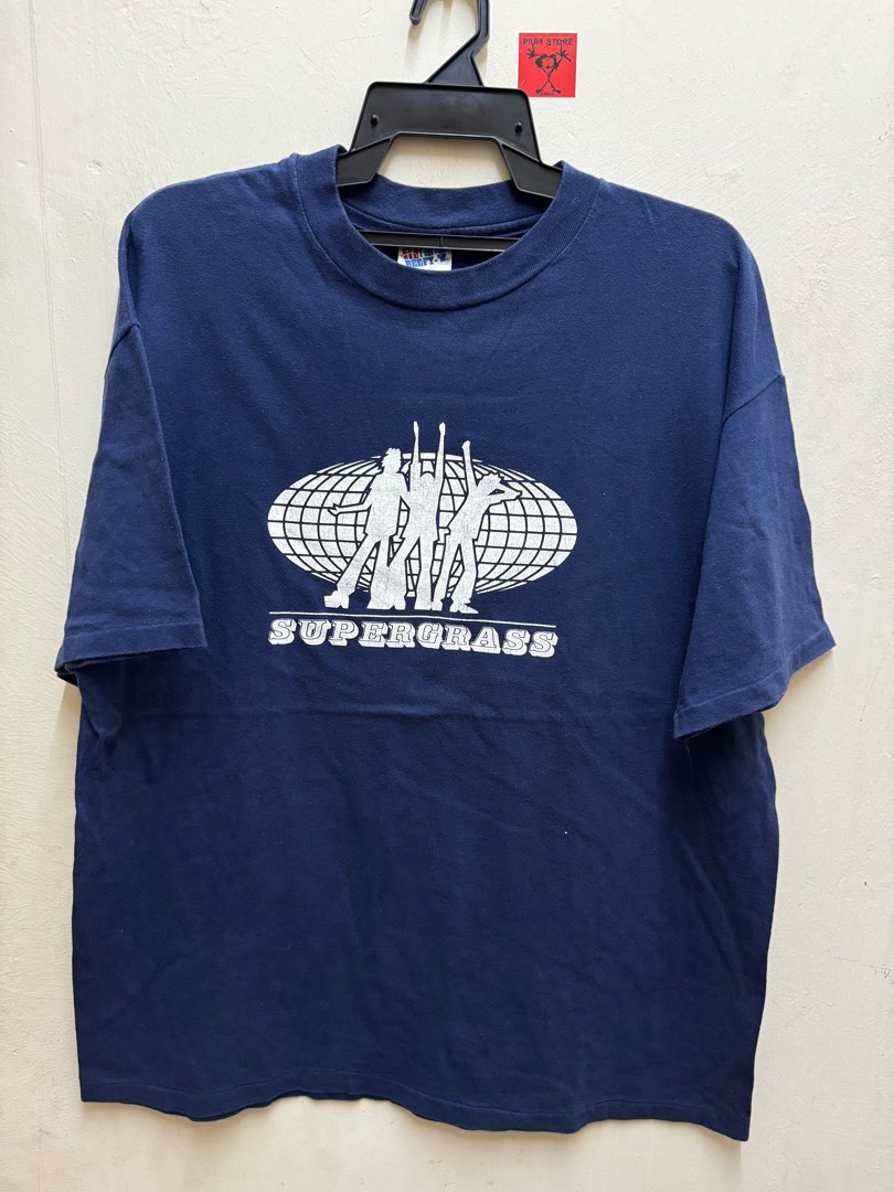 Vintage Supergrass, Men's Fashion, Tops & Sets, Tshirts & Polo Shirts ...