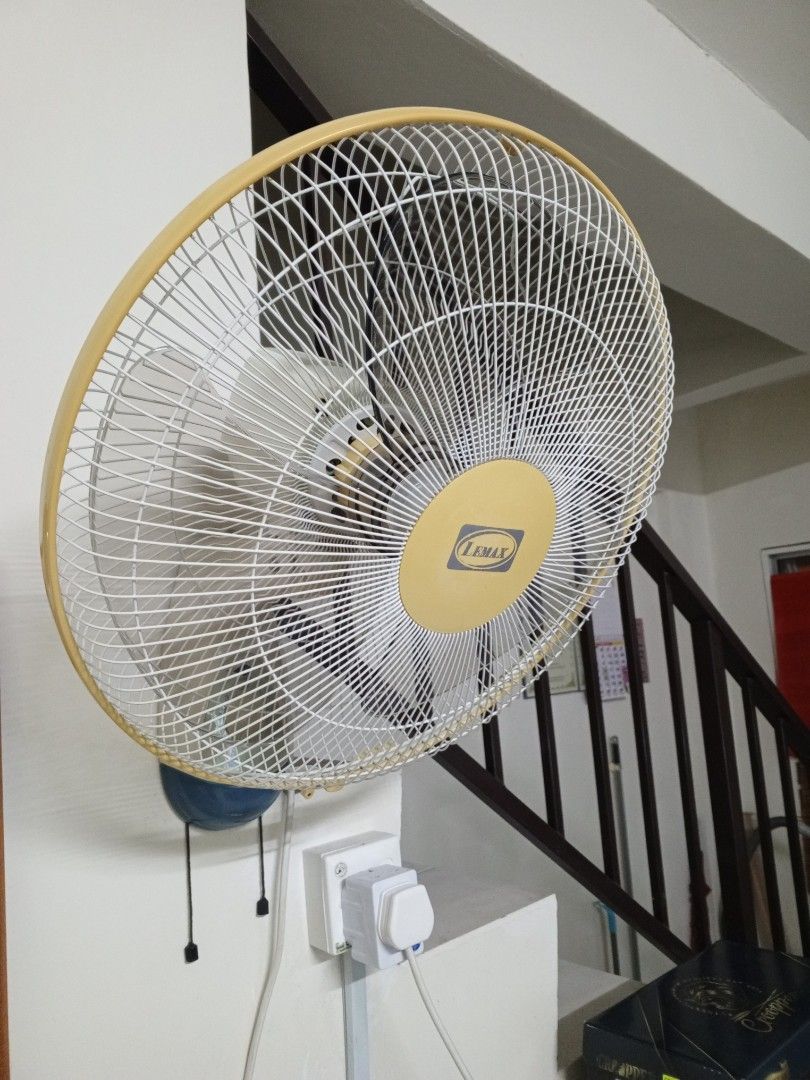 WALL FAN (KIPAS DINDING - 16 inci - LEMAX, TV & Home Appliances, Other ...