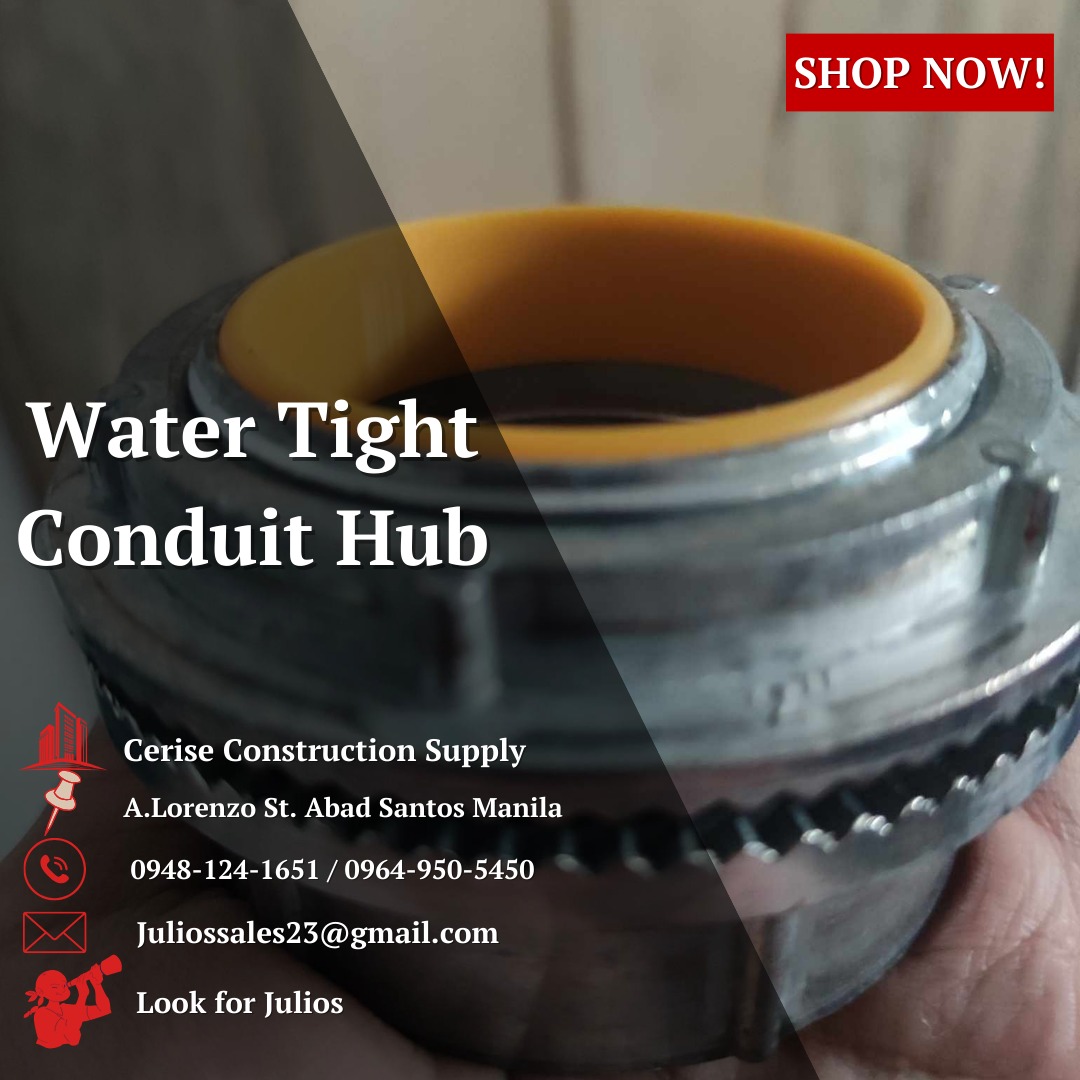 Water Tight Conduit Hub, Commercial & Industrial, Construction Tools ...
