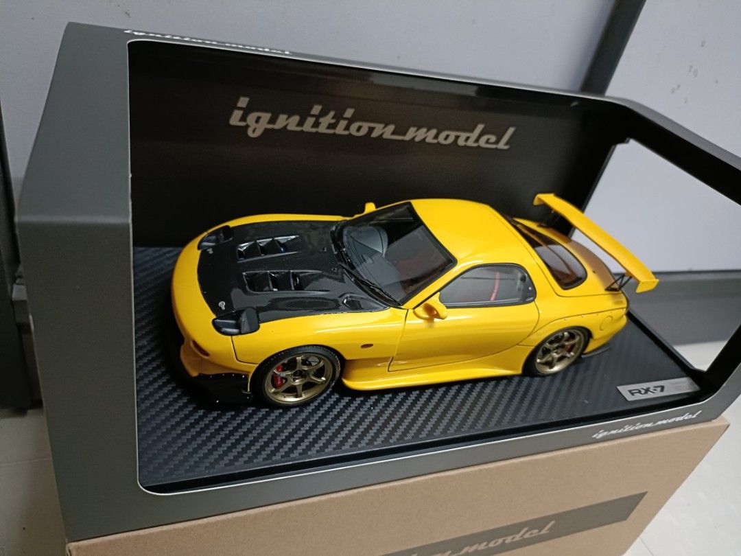 1:18 Scale IG2228 Ignition Model Mazda RX7 (FD3S), 1:64 Scale Timemicro ...
