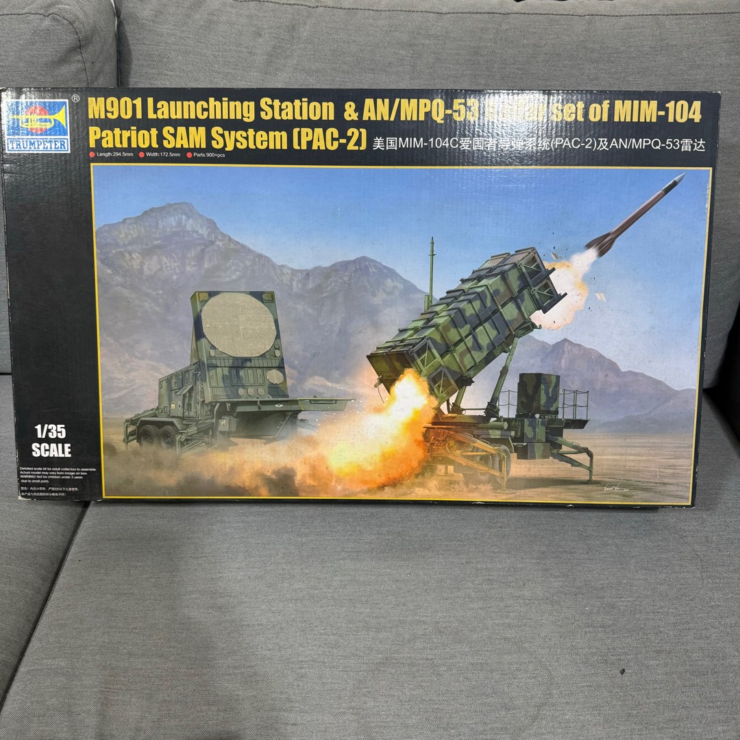 1/35 Trumpeter M901 Launching Station & AN/MPQ-53 Radar Set of MIM-104 ...