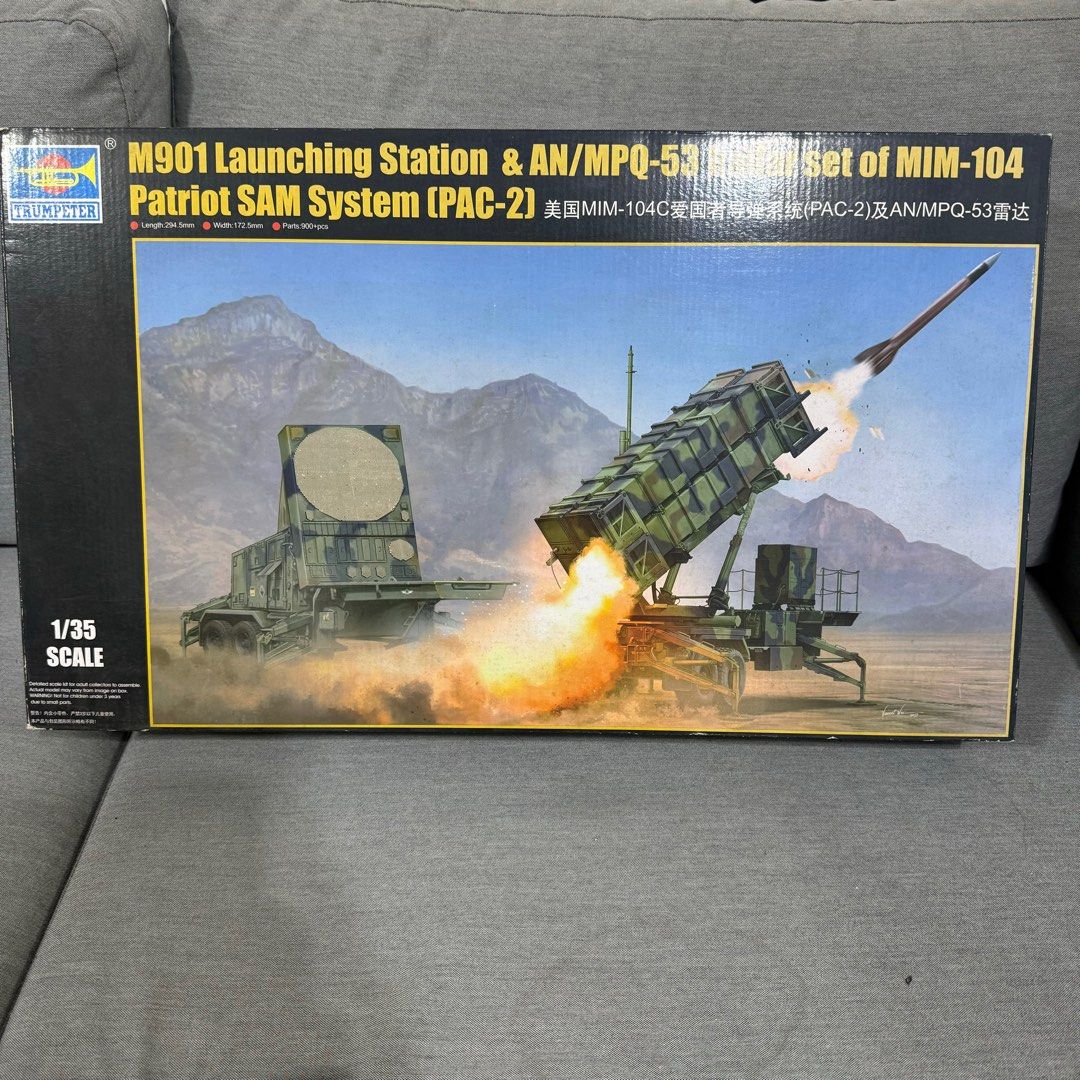 1/35 Trumpeter M901 Launching Station & AN/MPQ-53 Radar Set of MIM-104 ...