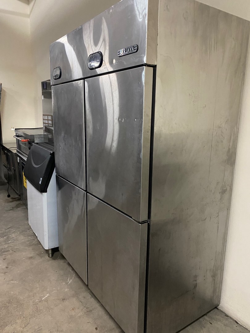 4 Door Upright Chiller freezer combo. Blower cooling. Berjaya. Made in ...