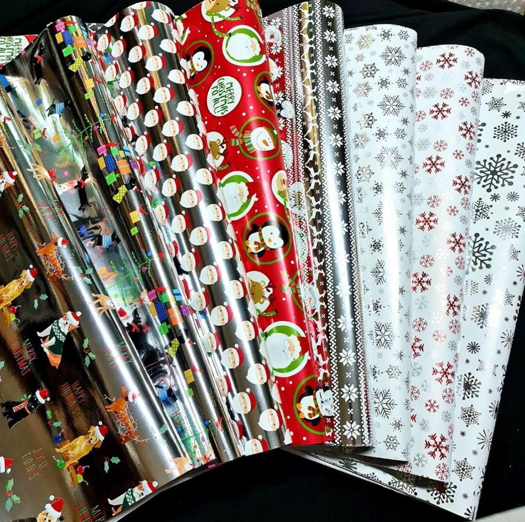 [5 Sheets Bundle] [WRP 26] Wrapping Paper | Gift Wrapper | Christmas ...