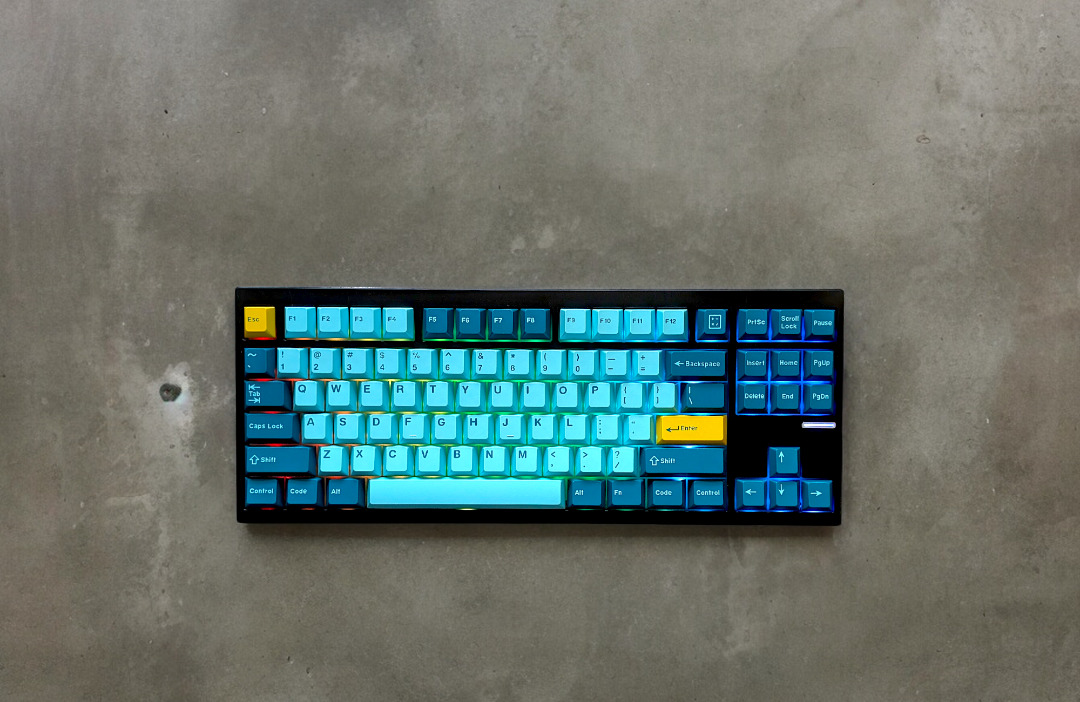 80% Aluminium TKL Custom Mechanical Keyboard (Retrocast0906) - Fully Modded Tri Mode, Computers ...