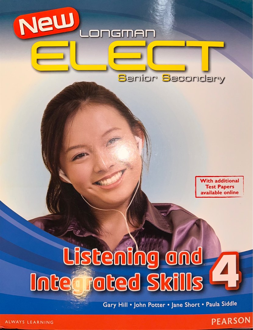 英文教科書 Pearson（DSE paper 3 聆聽練習 New Longman Elect senior secondary) Listening and Integrated ...