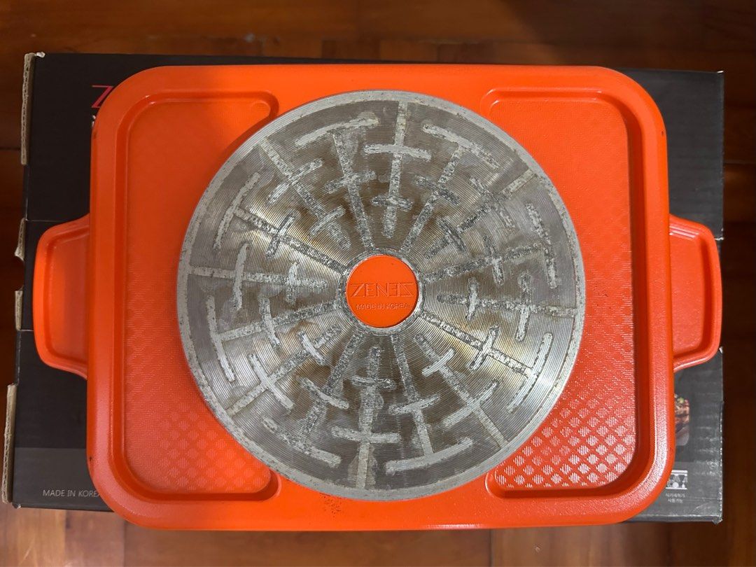 韓國製 ZENEZ Eco Steam Grill 尚膳廚蒸烤鍋, 家庭電器, 廚房電器, 鍋具 - Carousell
