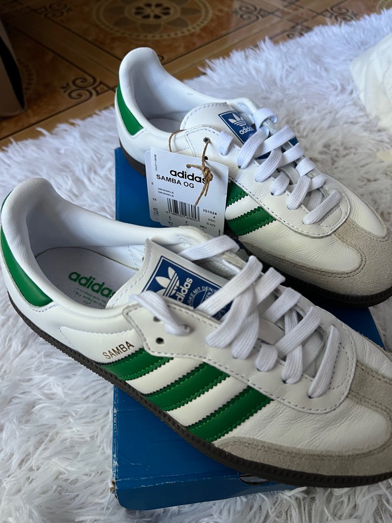Adidas Samba OG fits size 6 womens, Women's Fashion, Footwear, Sneakers ...
