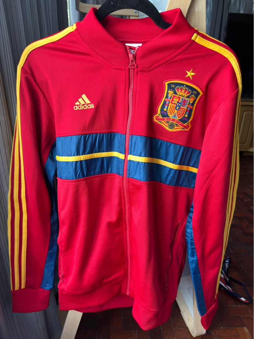 Adidas Spain Track Jacket, Men's Fashion, Activewear on Carousell
