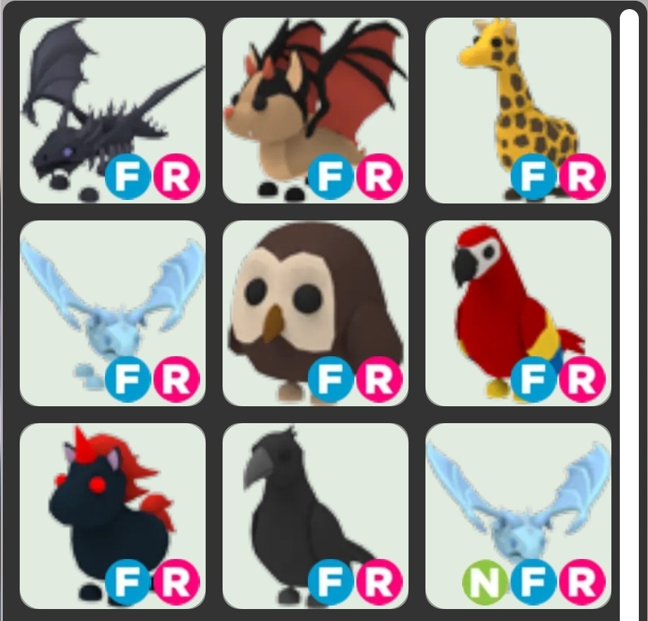 Adopt Me High Tier Pets | Roblox Adopt Me, Video Gaming, Gaming ...