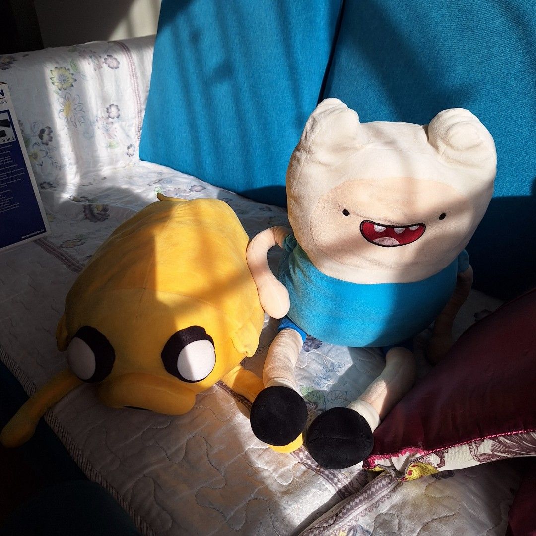 Adventure Time Finn & Jake plushies, Hobbies & Toys, Toys & Games on ...