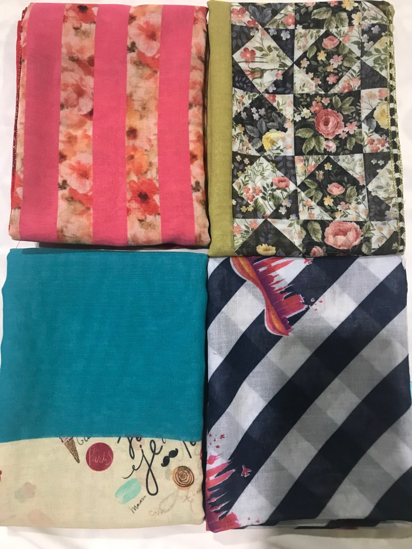 Aidijuma Bawal 45”, Women's Fashion, Muslimah Fashion, Hijabs on Carousell