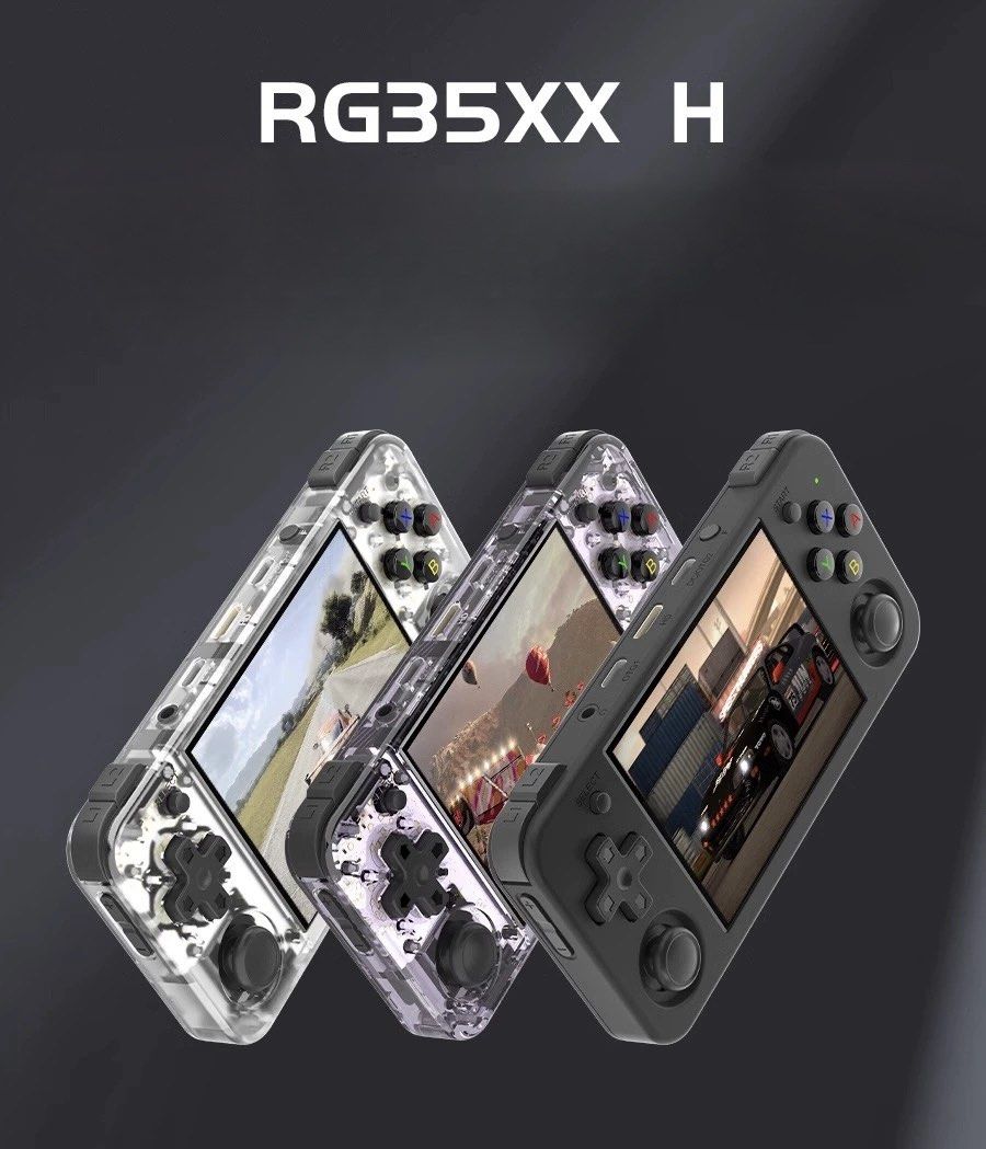 Anbernic RG35XX H portable retro game psp handheld console, Hobbies ...