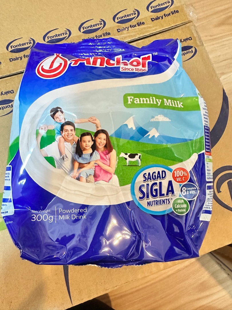 Anchor Family Milk powder 300gm (40pcs available), Food & Drinks ...