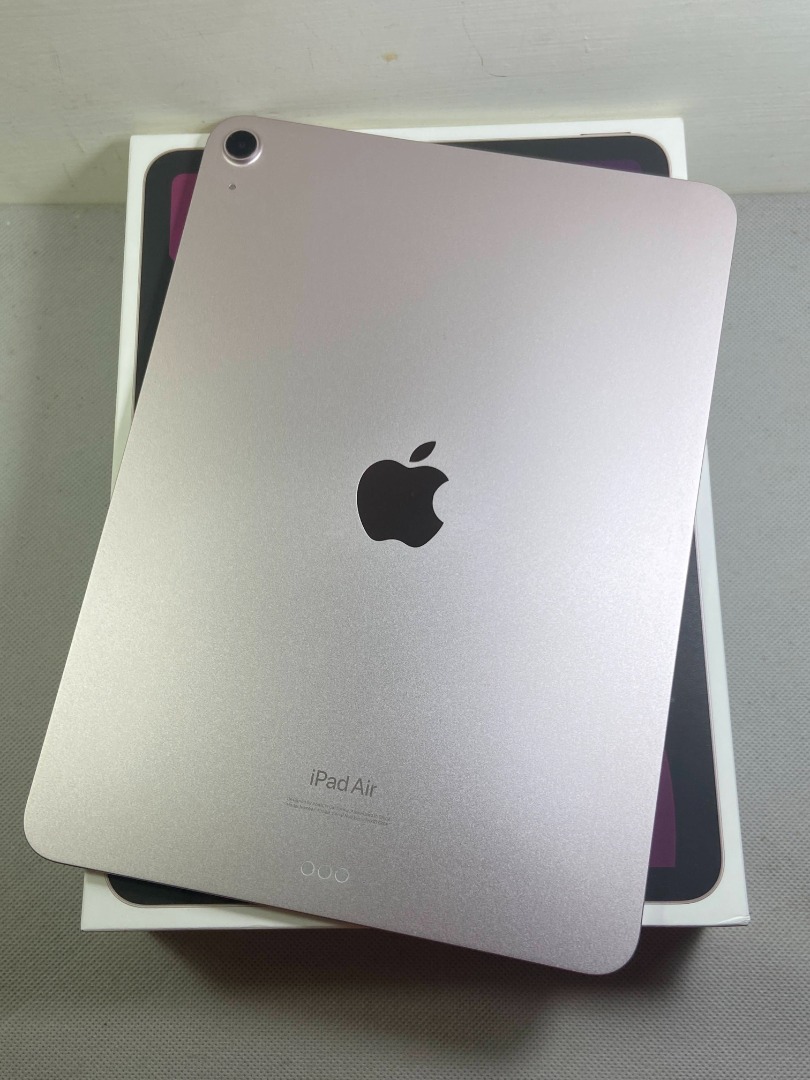 Apple iPad Air 5 64G 台版 Air5 10.9吋 二手蘋果平板電腦 WIFI版 粉紫色, 手機及配件, 平板電腦, 平板電腦 - iPad在旋轉拍賣