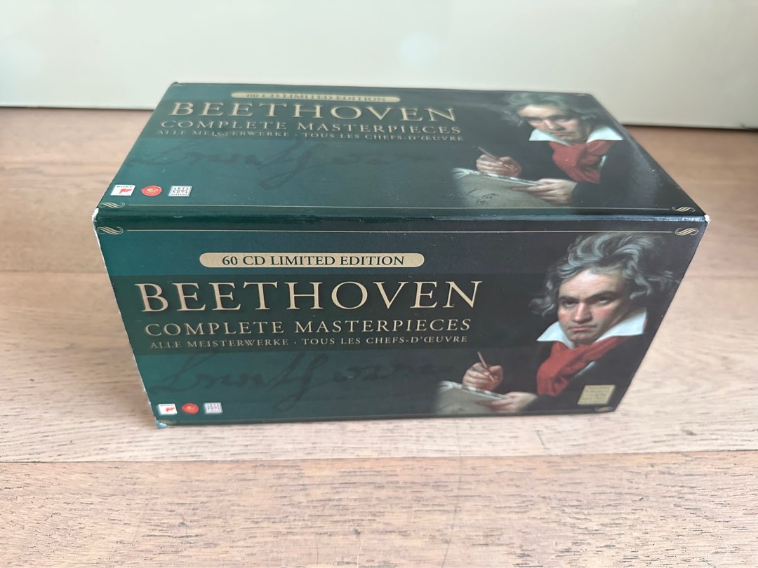 Beethoven Complete Masterpieces 60 CD Limited Edition - Full Set with ...