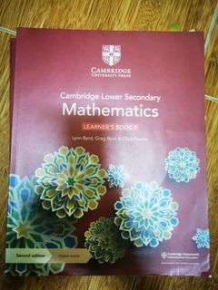 Mathematics Cambridge Lower Secondary Learner’s Book 8, Hobbies & Toys ...