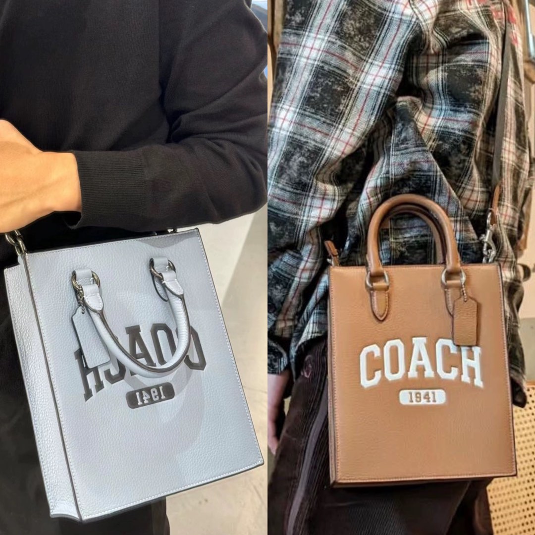 Coach Dylan Tote Varsity, Men's Fashion, Bags, Sling Bags on Carousell