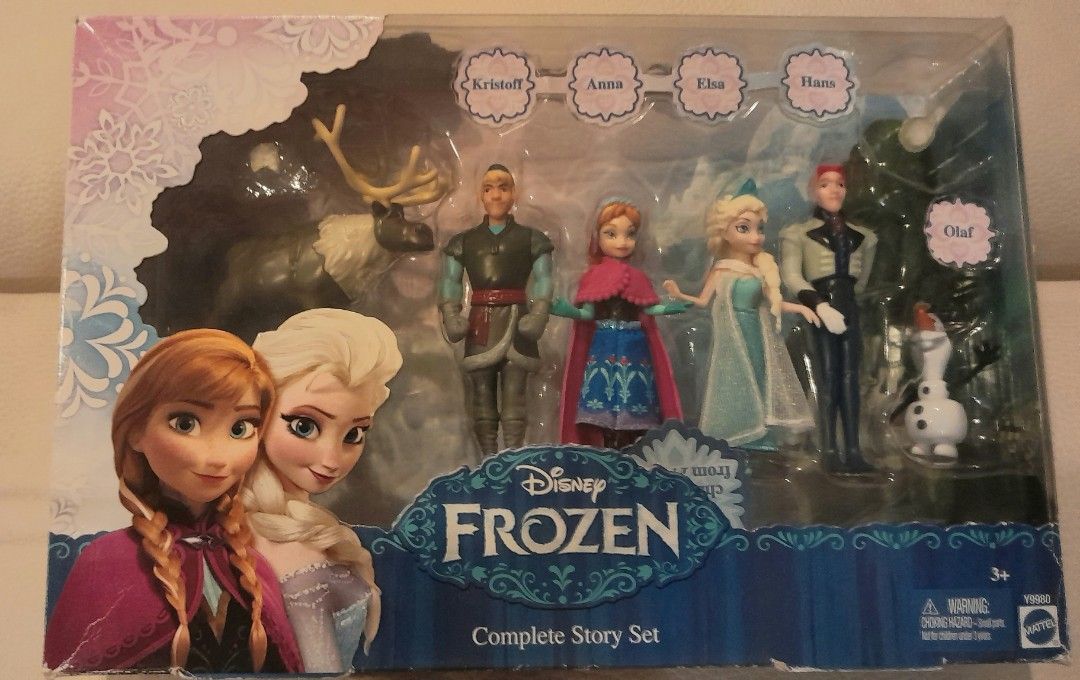 Disney Frozen Complete Story Set, Hobbies & Toys, Toys & Games on Carousell