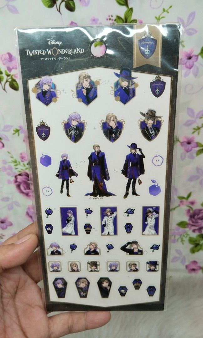 DISNEY Twisted Wonderland Sticker, Hobbies & Toys, Stationary & Craft ...