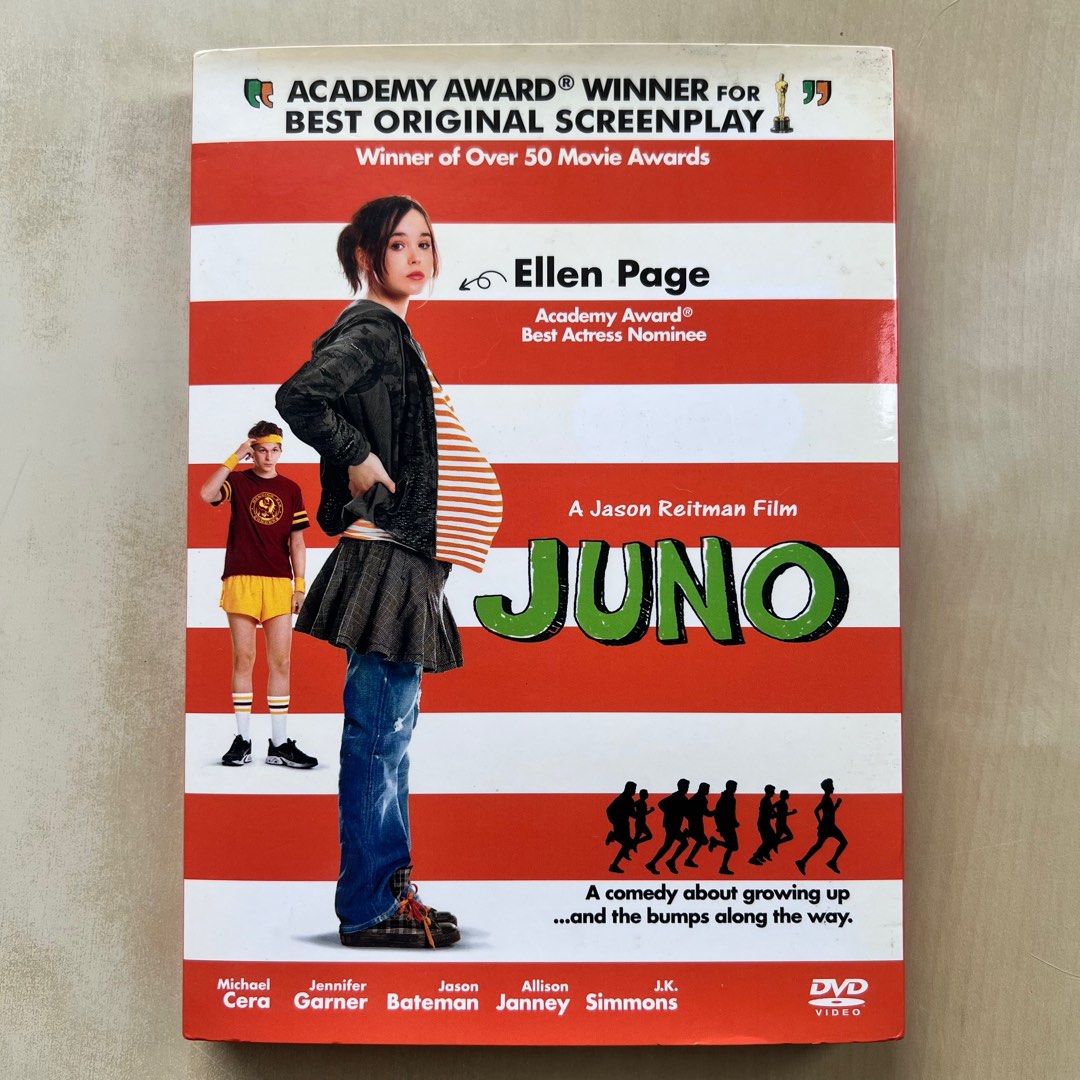 DVD｜Juno少女孕記 (香港版) 電影, 興趣及遊戲, 音樂、樂器 & 配件, 音樂與媒體 - CD 及 DVD - Carousell