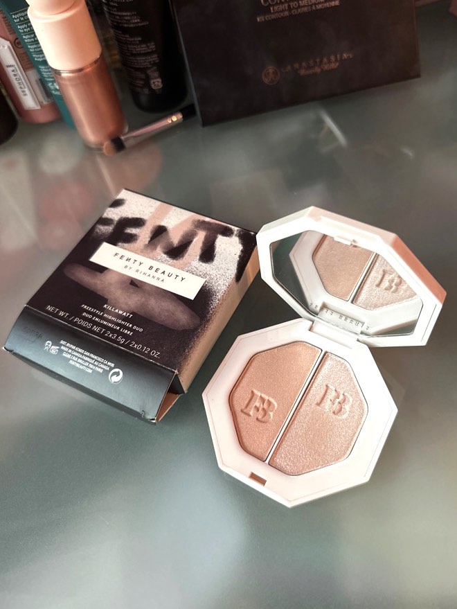 Fenty Beauty Highlighter Duo, Beauty & Personal Care, Face, Makeup ...