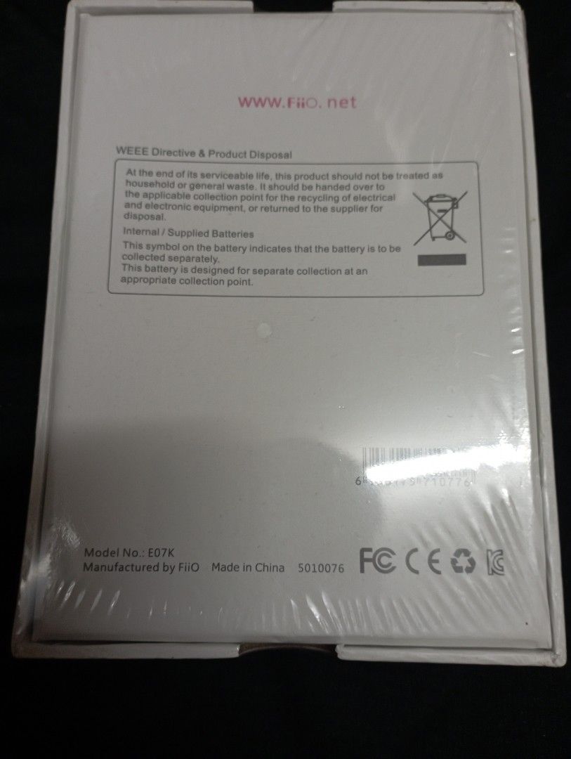 fiio e07k, 音響器材, Soundbar、揚聲器、藍牙喇叭、耳擴 - Carousell