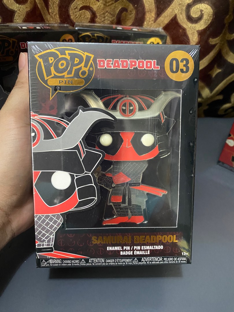 Funko Pin Marvel Samurai Deadpool, Hobbies & Toys, Toys & Games on ...