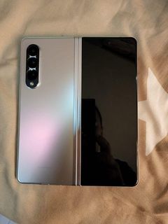 Galaxy Z Fold 3 Phantom Silver 256GB, Mobile Phones & Gadgets, Mobile ...
