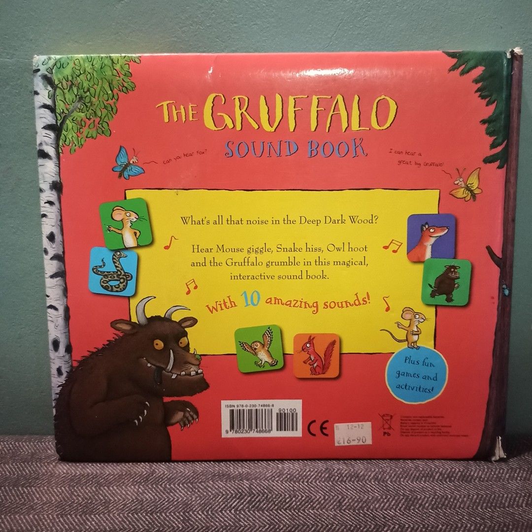 Gruffalo |Sound Book | Hard Cover, Buku & Alat Tulis, Buku Anak-Anak di ...