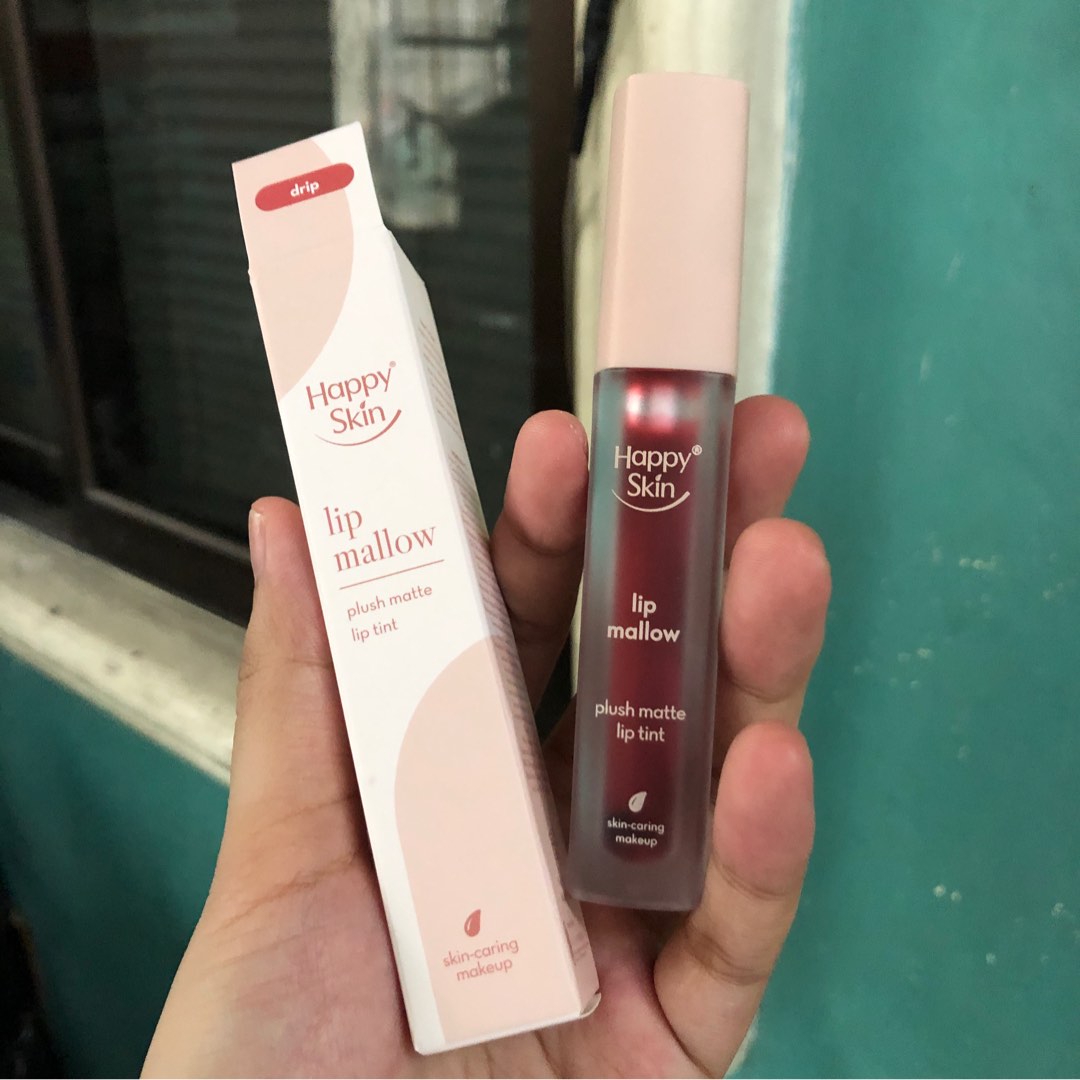 Happy Skin Lip Mallow Plush Matte Lip Tint in DRIP, Beauty & Personal ...