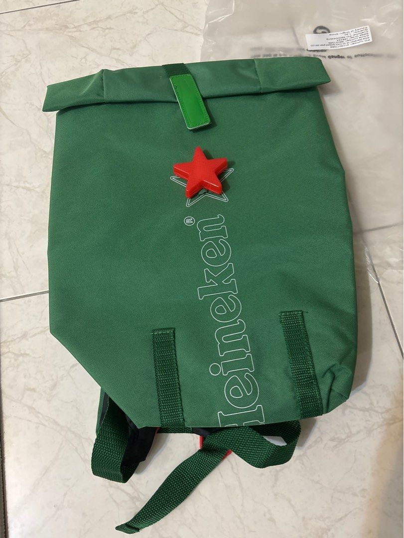 Heineken Limited Edition Bag, Men's Fashion, Bags, Backpacks on Carousell
