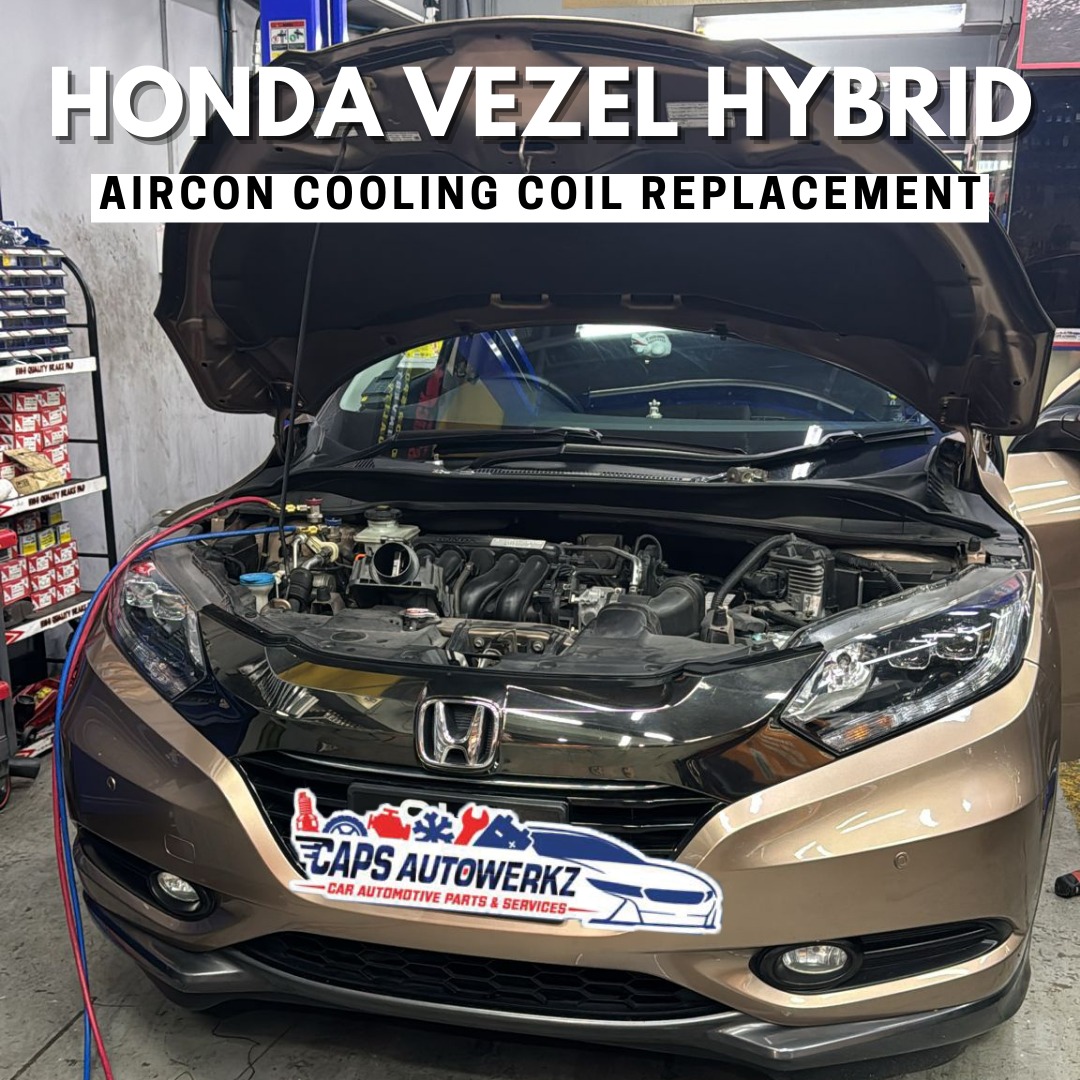 Honda Vezel Aircon Cooling Coil & Valve Replacement | Car Aircon Gas ...