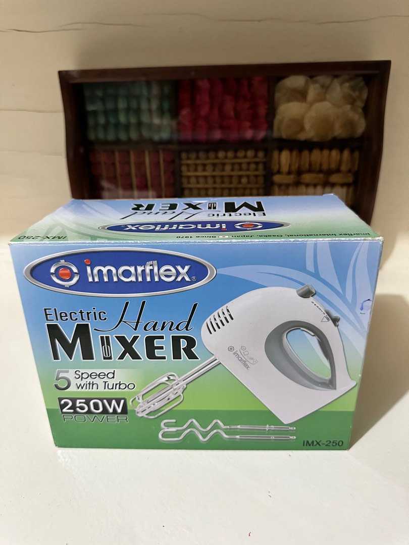 Imarflex IMX-250 Portable Hand Mixer, TV & Home Appliances, Kitchen ...
