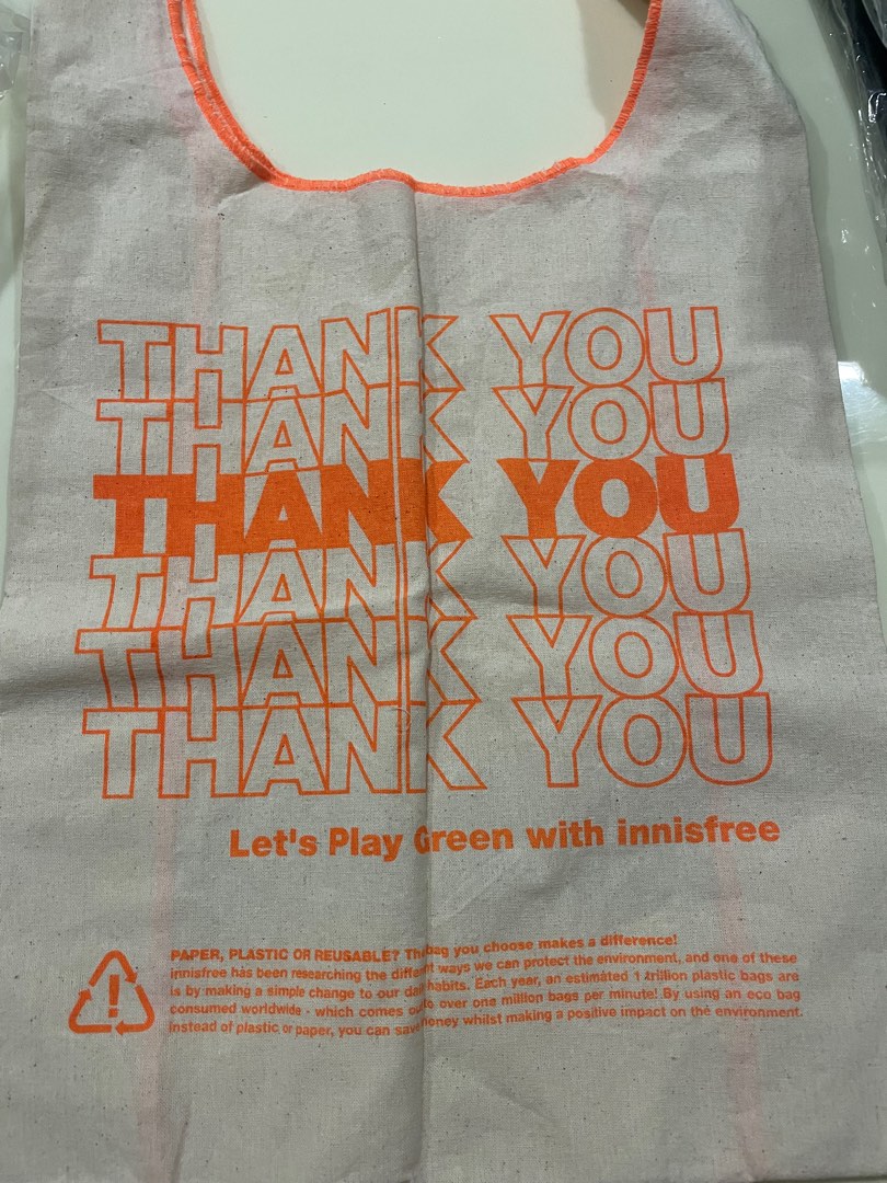 Innisfree recycle bag, Everything Else, Others on Carousell