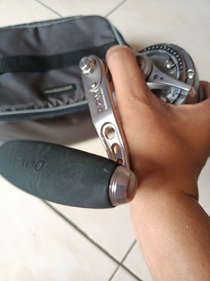 Jigging reel Studio Ocean Mark L120N HL, Sports Equipment, Fishing on ...