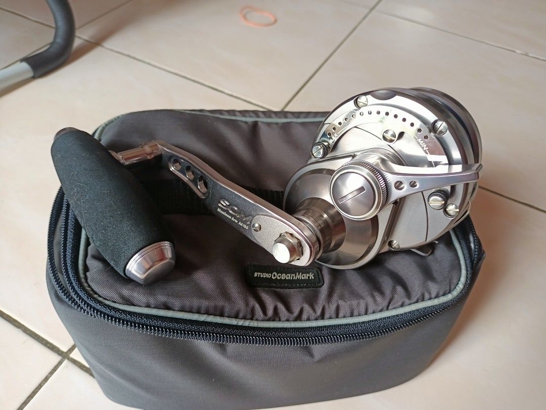 Jigging reel Studio Ocean Mark L120N HL, Sports Equipment, Fishing on ...