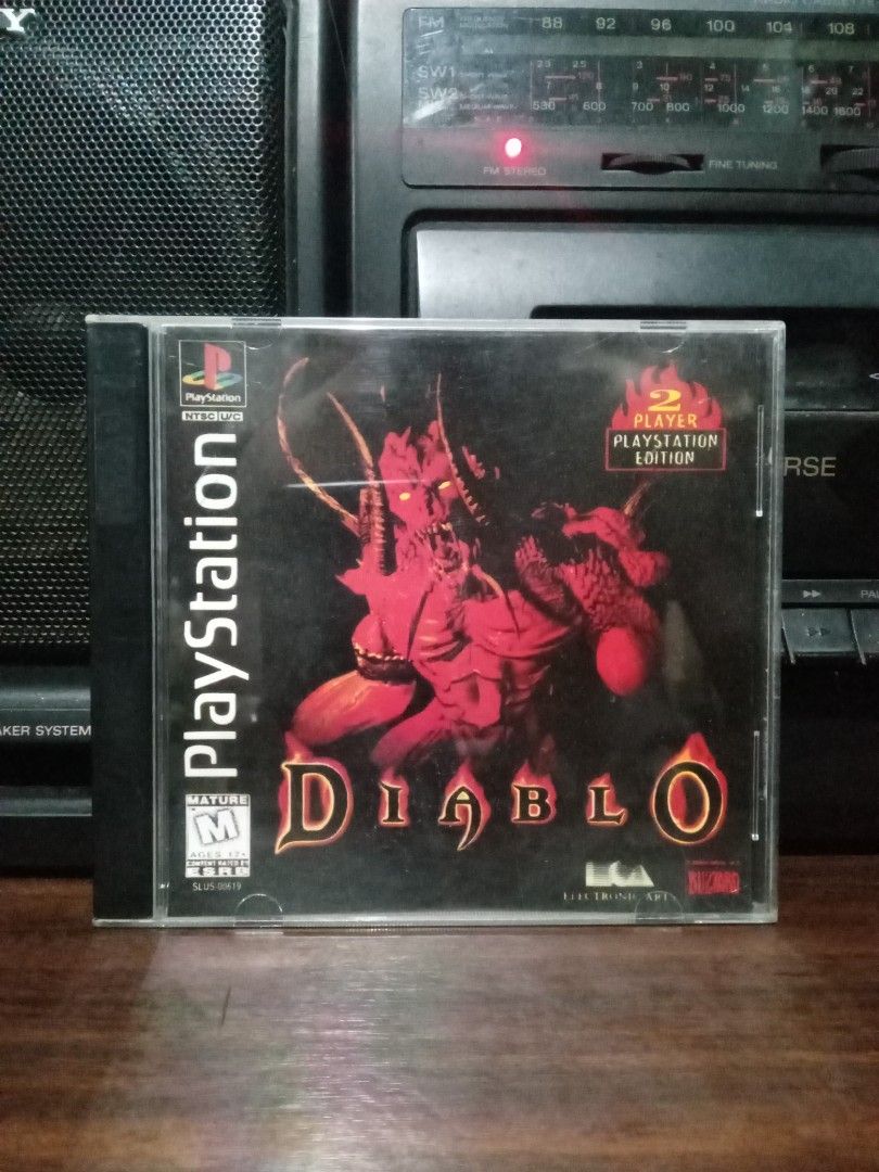 Kaset / compact disk PlayStation 1 original , DIABLO ( 1 CD )koleksi ...