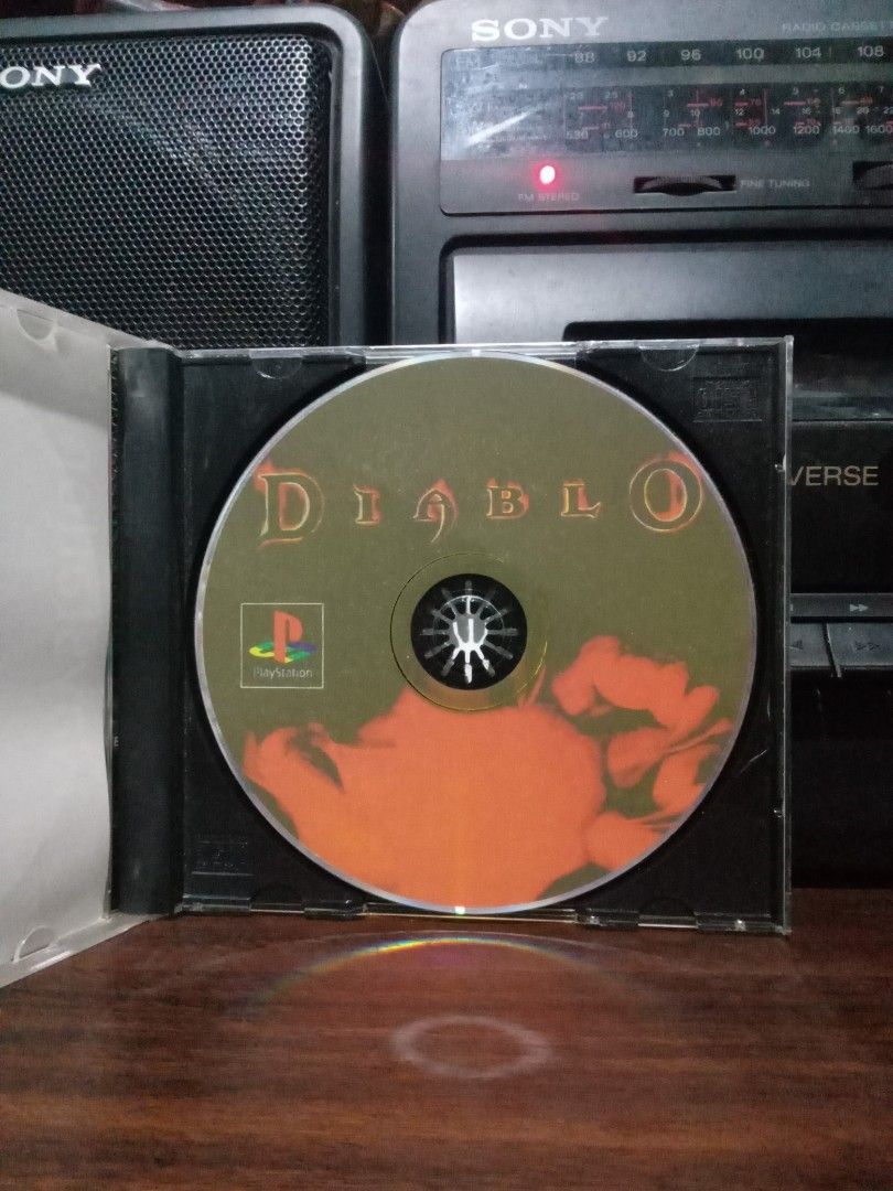 Kaset / compact disk PlayStation 1 original , DIABLO ( 1 CD )koleksi ...