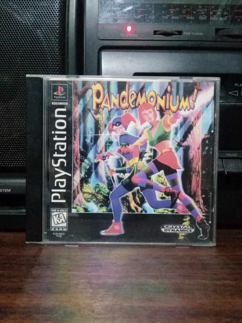 Kaset / compact disk PlayStation 1 Original , PANDEMONIUM ( 1 CD )koleksi game vintage jadul ...