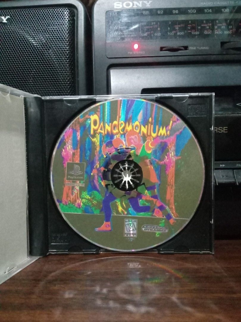 Kaset / compact disk PlayStation 1 Original , PANDEMONIUM ( 1 CD )koleksi game vintage jadul ...