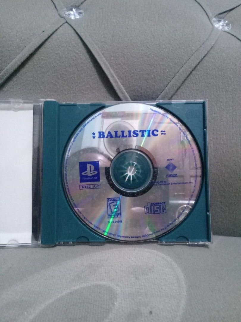 Kaset / compact disk PlayStation 1 Original , BALLISTIC ( 1 CD ...
