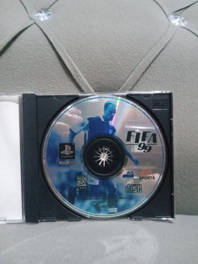 Kaset / compact disk PlayStation 1 Original , FIFA 99 ( 1 CD ) koleksi ...
