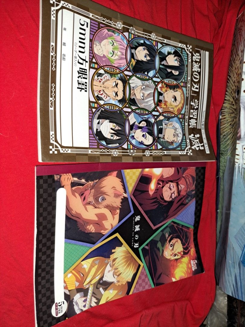 Kimetsu no Yaiba Notebook, Hobbies & Toys, Toys & Games on Carousell